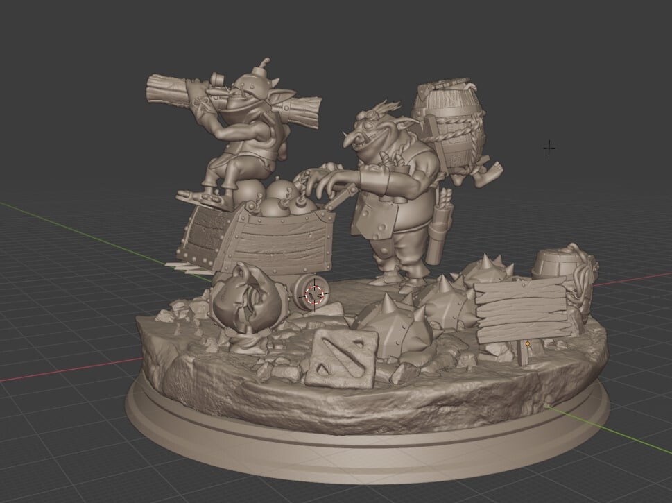 ArtStation - TECHIE FIGURE 3D PRINTING