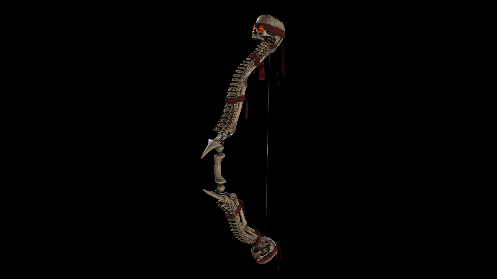Peter Vorobey - Bow Skeleton (Game ready model)