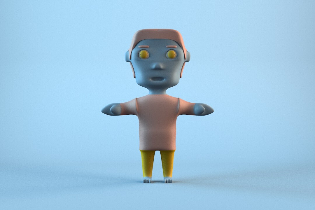 ArtStation - CHARACTER MODEL