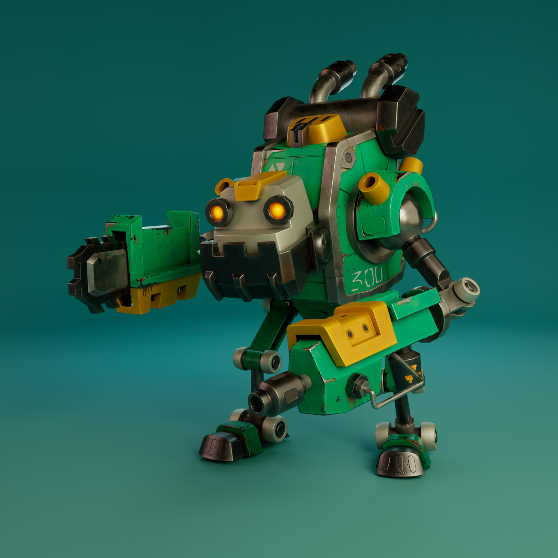 ArtStation - Stylized Robot