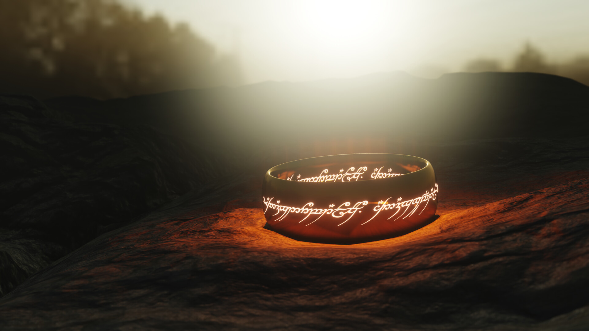 ArtStation - The One Ring and The New Ring