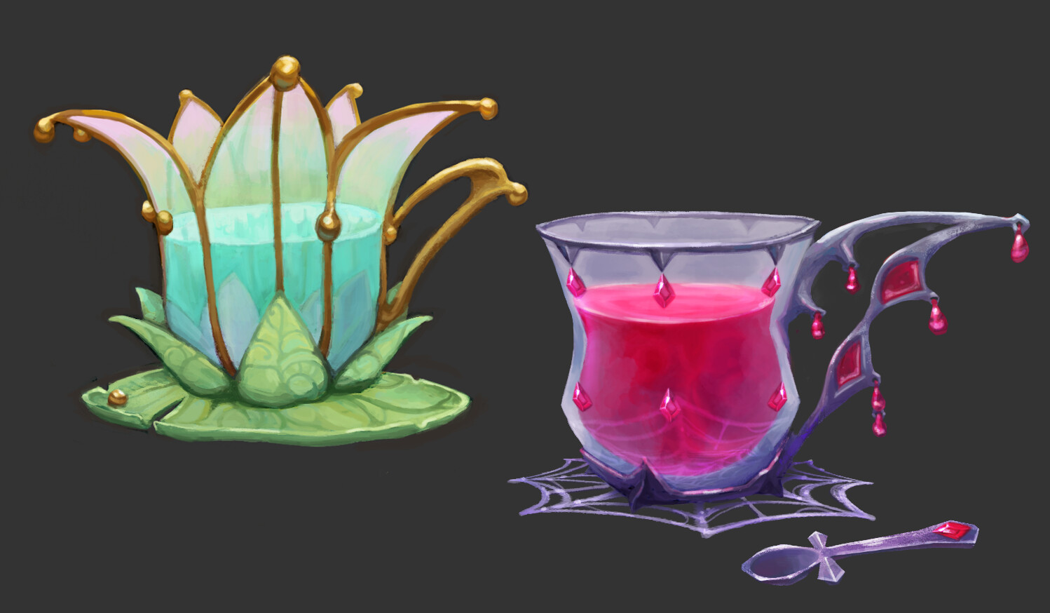 ArtStation - Teacups