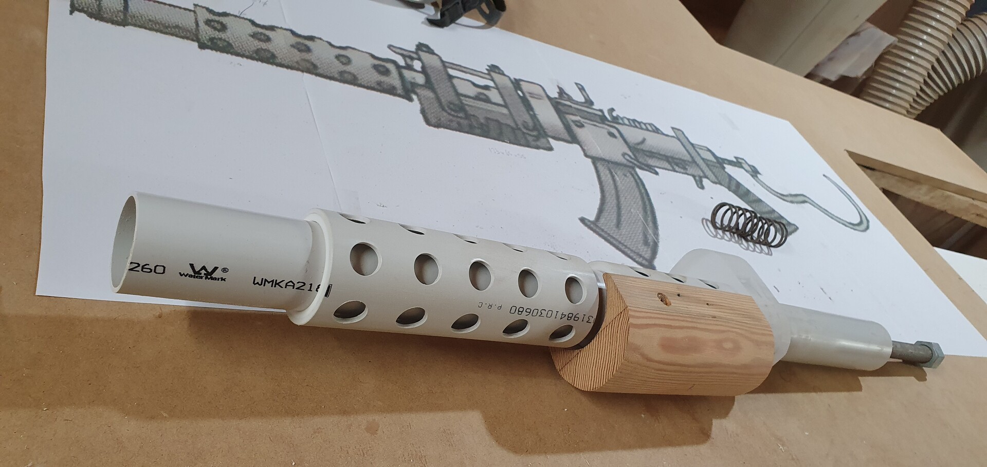 Scott McMaster - Fallout Handmade Machine Gun