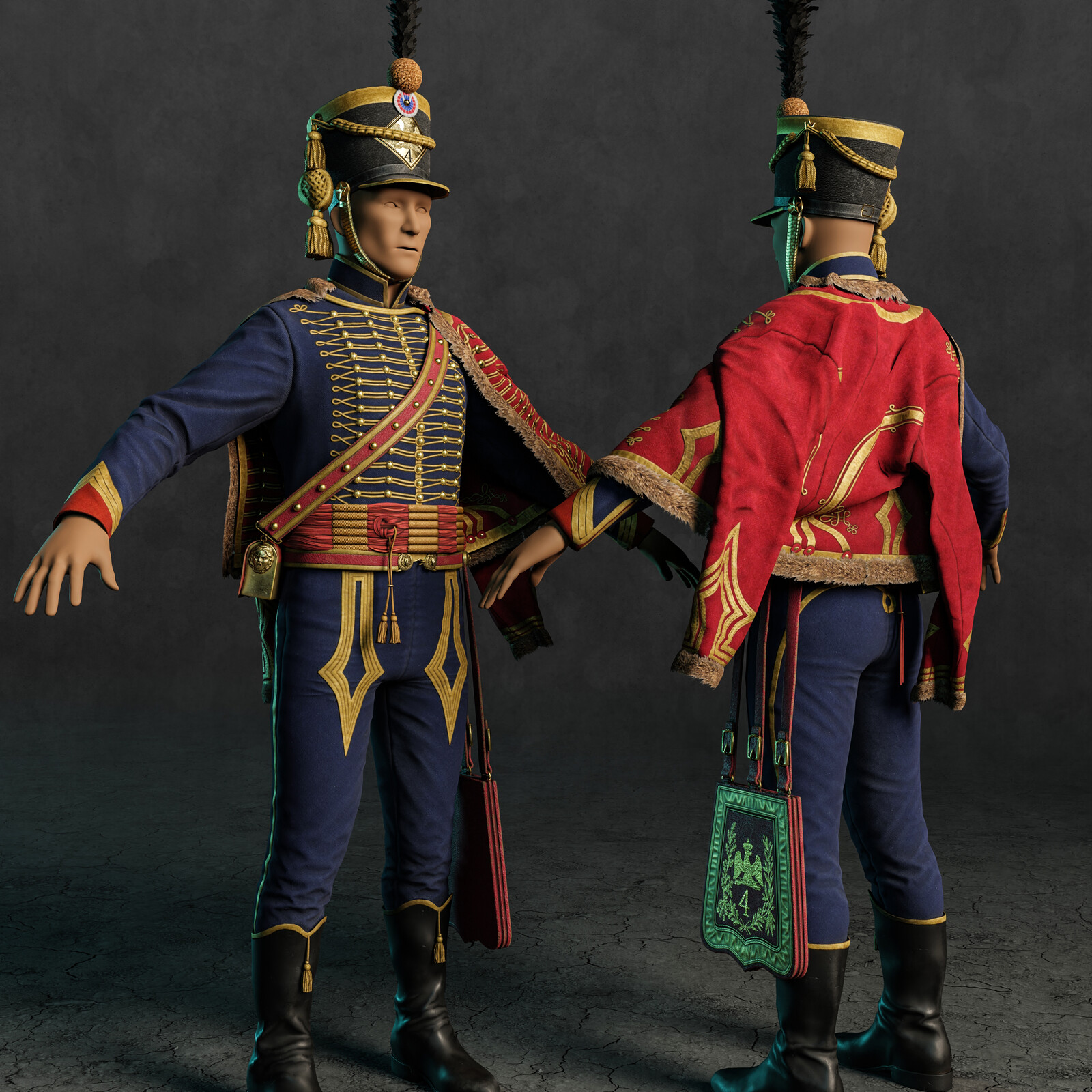 Heliona - 4ème Régiment de Hussards - French Cavalry Regiment