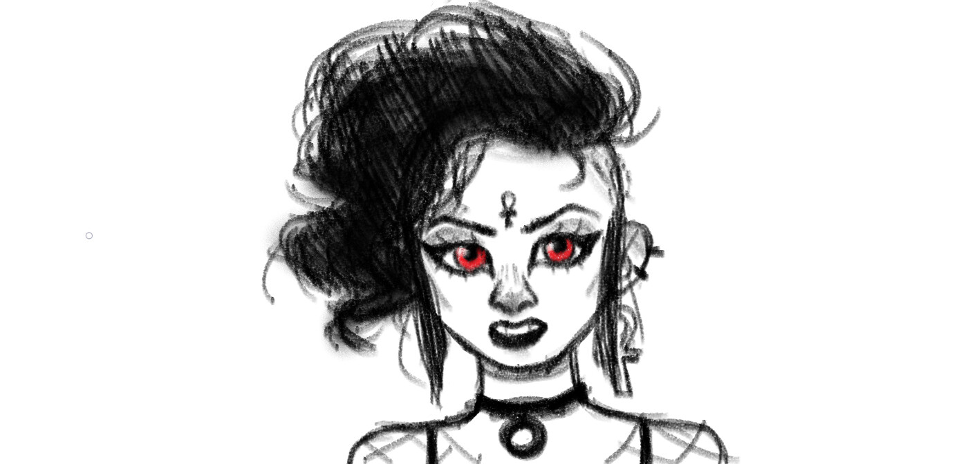 ArtStation - Trad goth doodles