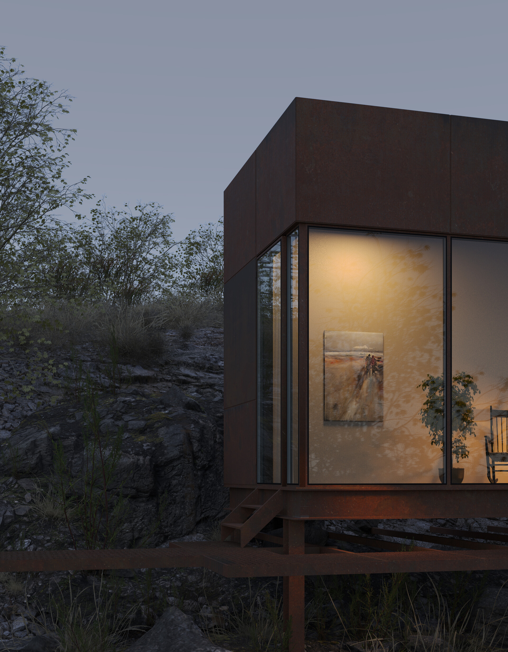 ArtStation - Texas house