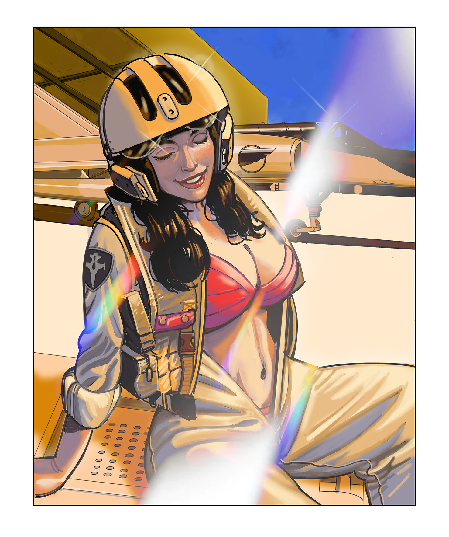 ArtStation - Top girl