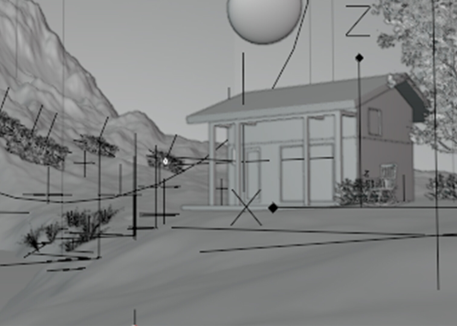 ArtStation - environment scene