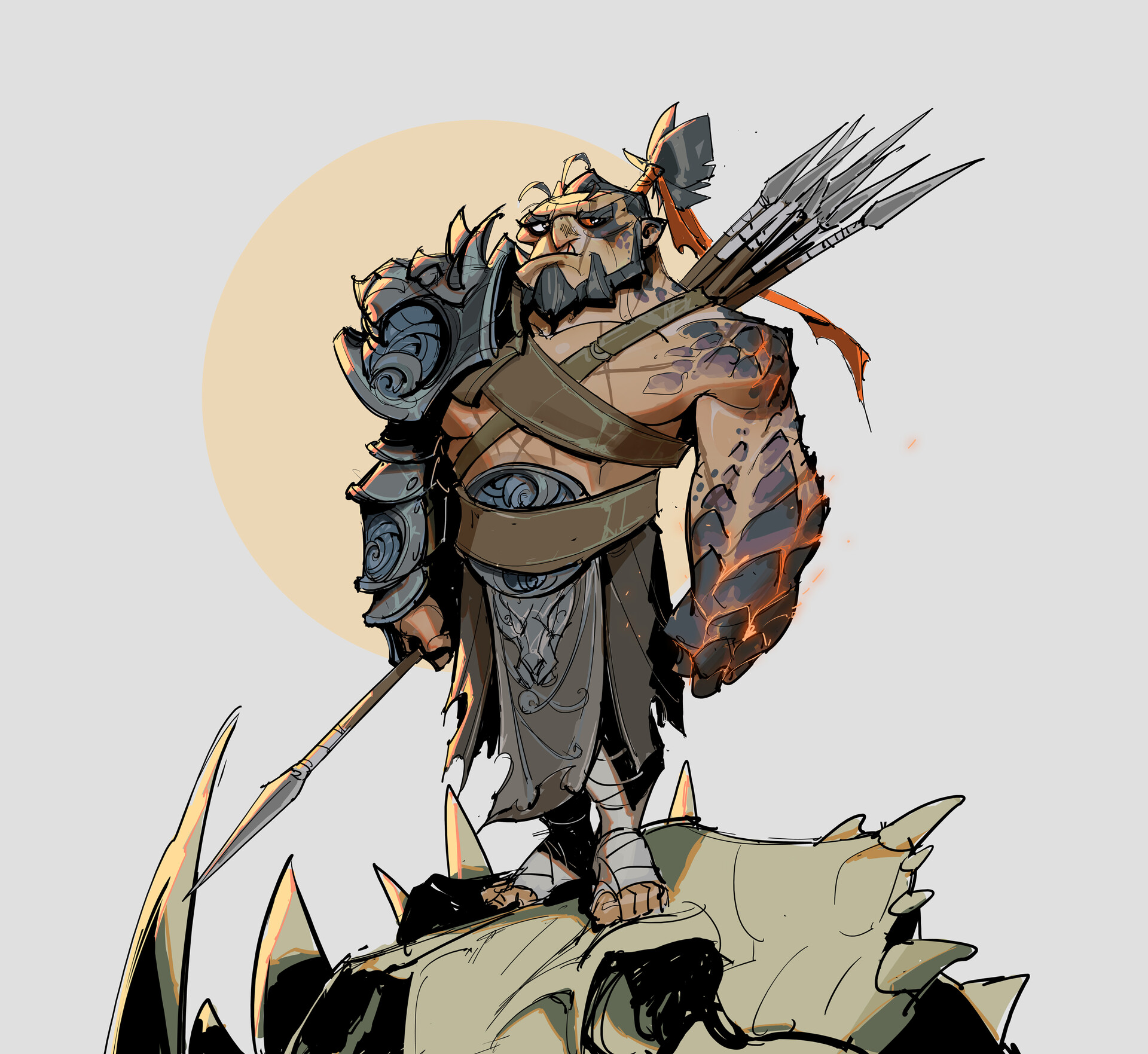 ArtStation - Wolf hunter