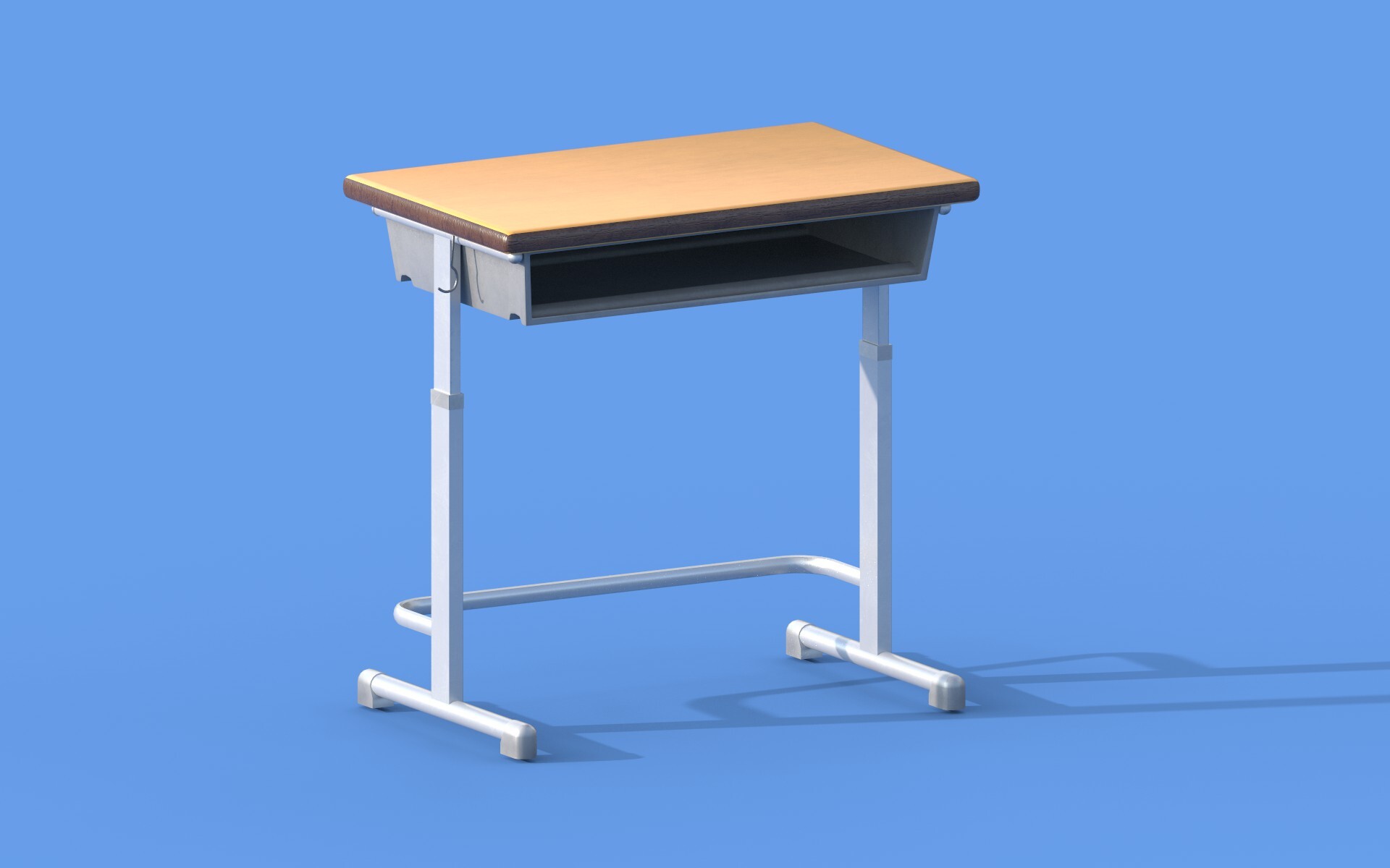 ArtStation - classroom desk modeling & mapping