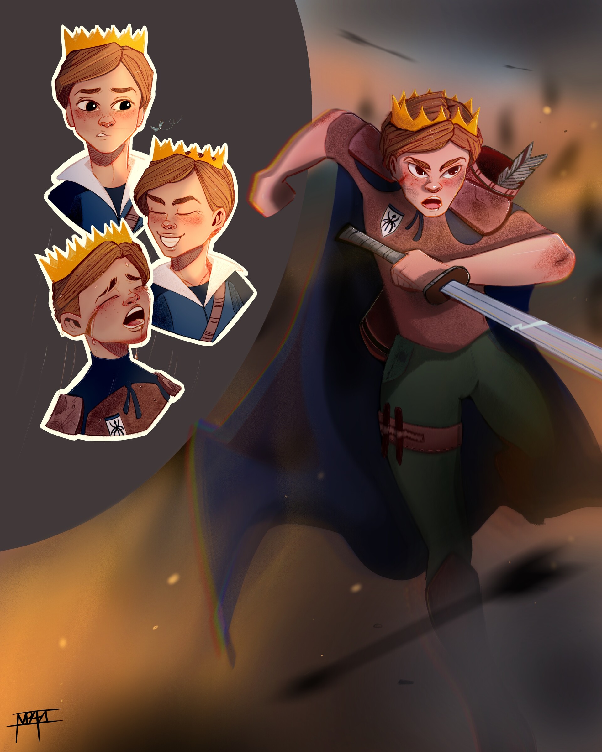 ArtStation - OC - Simon - The New world