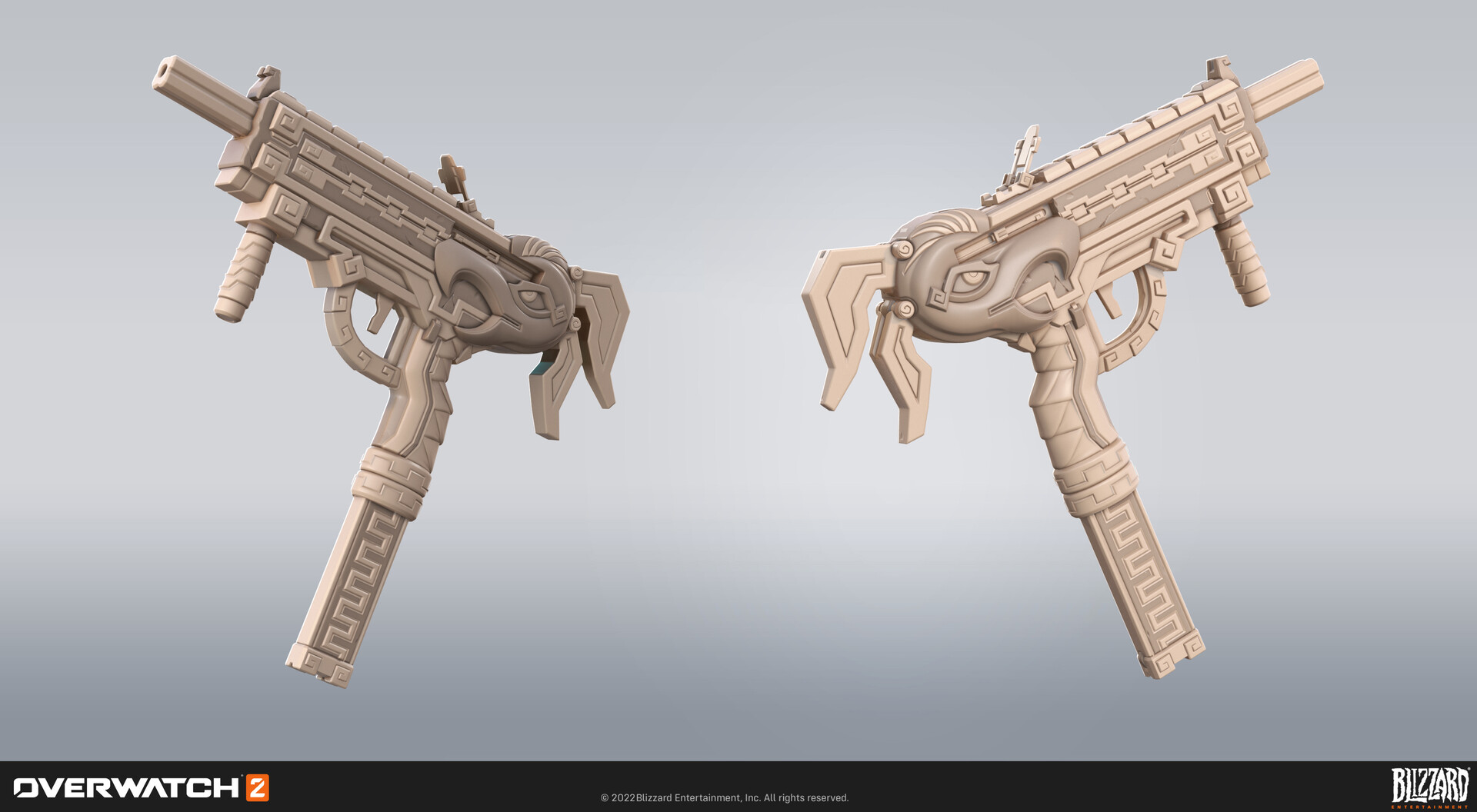 RABCAT GAME ART - OVERWATCH 2 - Sombra 'Aztec'