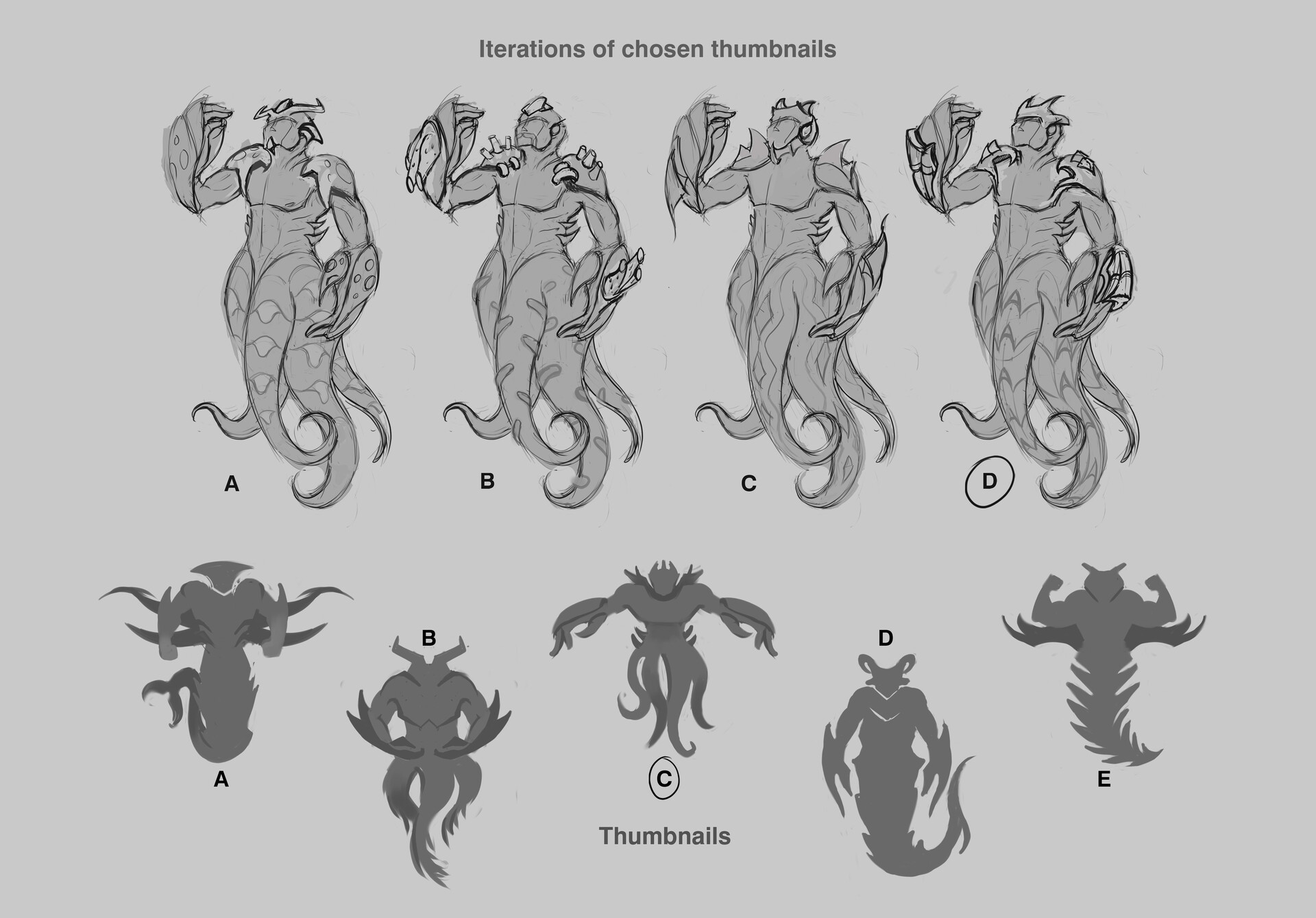 anthropomorphic squid