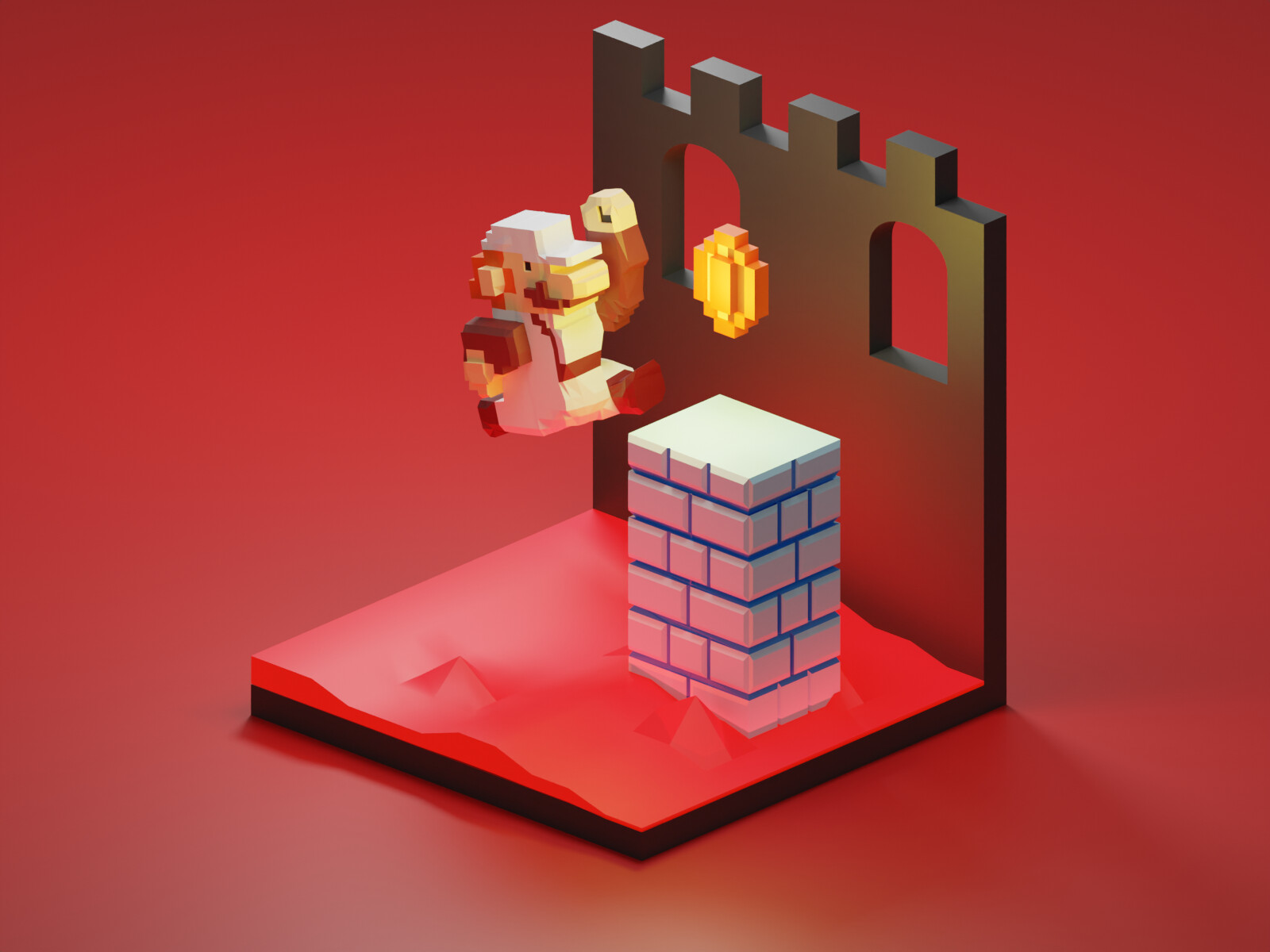ArtStation - NES Super Mario Bros