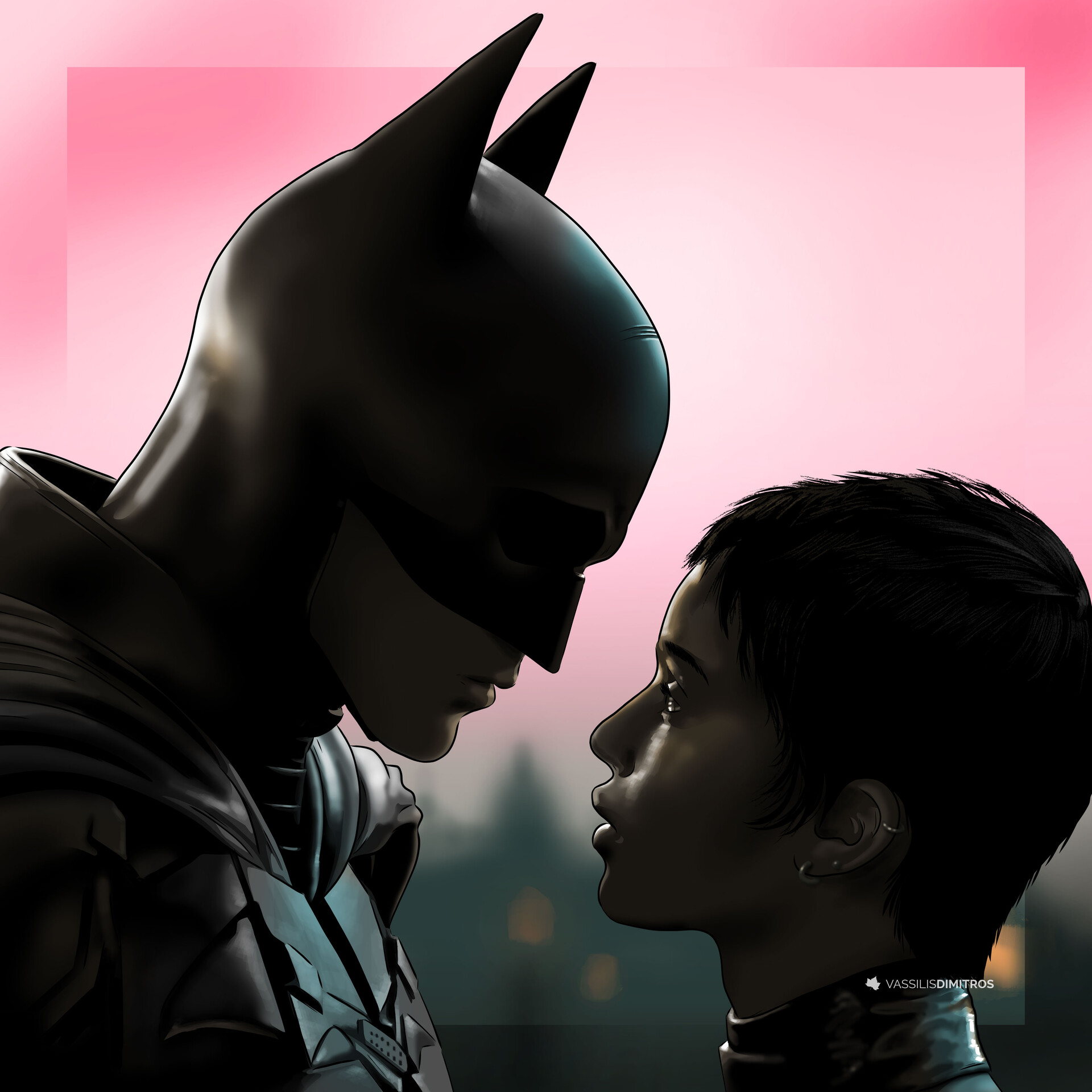 ArtStation - The Batman "Happy Valentine's Day"