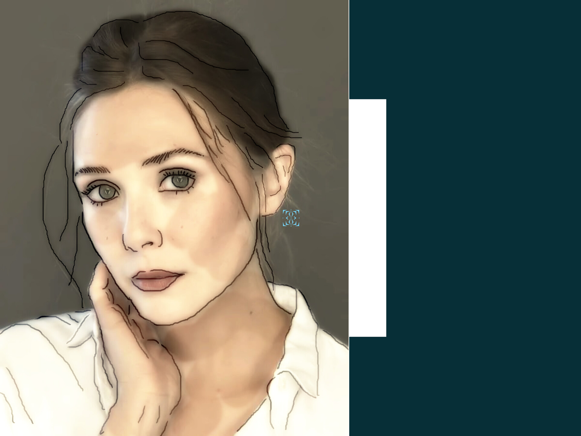 ArtStation - Portrait Practice_ Elizabeth Olsen_03