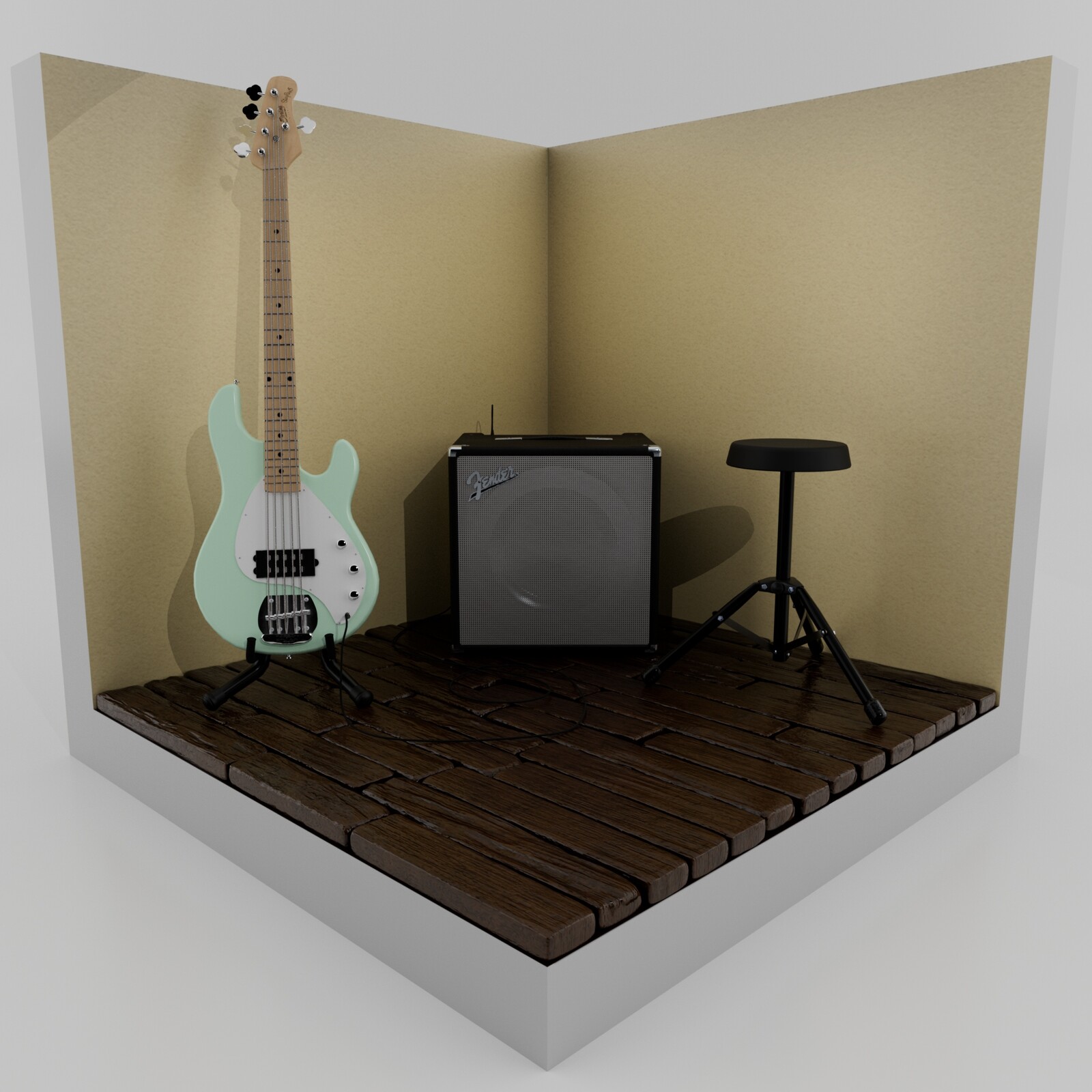 Raphaël Surette - Bass guitar scene