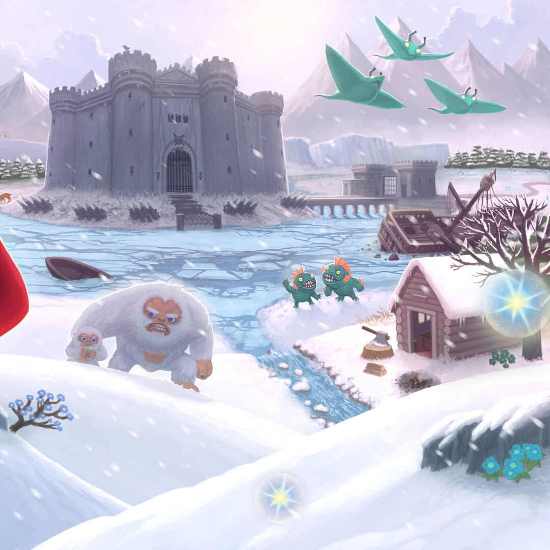 ArtStation - Ice castle