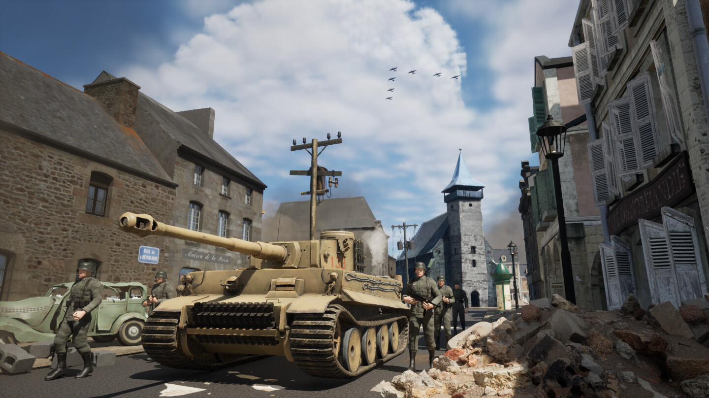 ArtStation - Carentan 1944