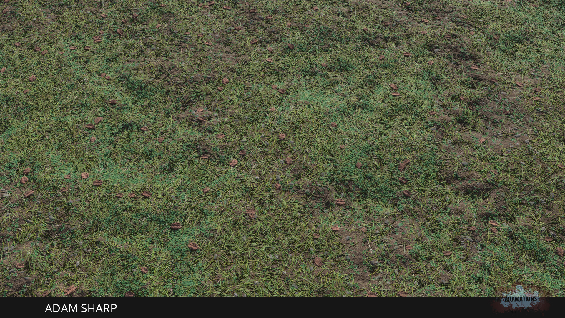 ArtStation - Grass and mud material study