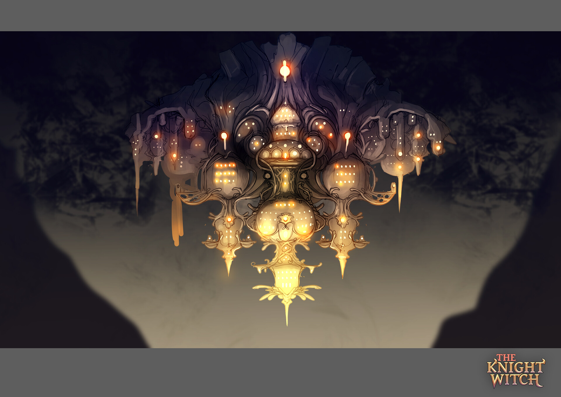 MAR HERNANDEZ ART - The Knight Witch Environment Art: Ice and castle