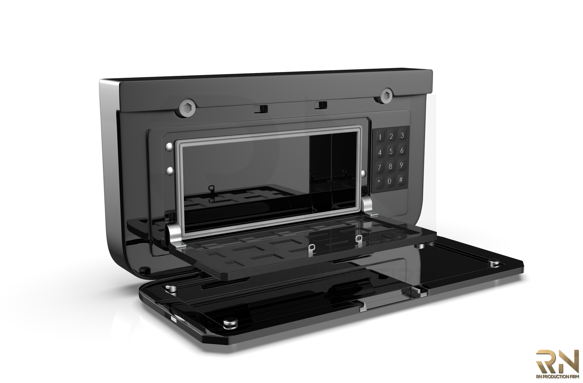 ArtStation - 3D "Number Plate Safe" Project