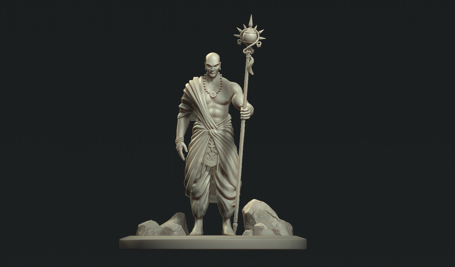 ArtStation - The Evil Monk