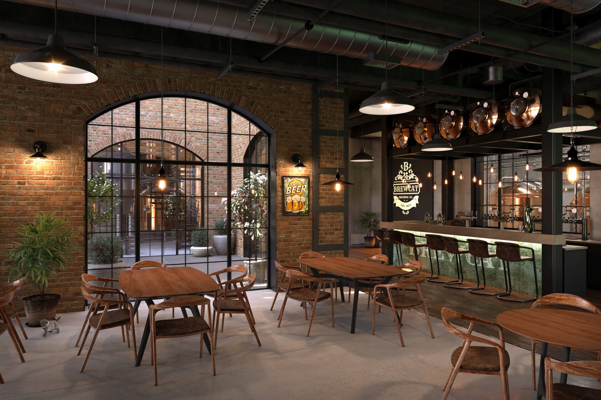 ArtStation - BREWCAT Brewery