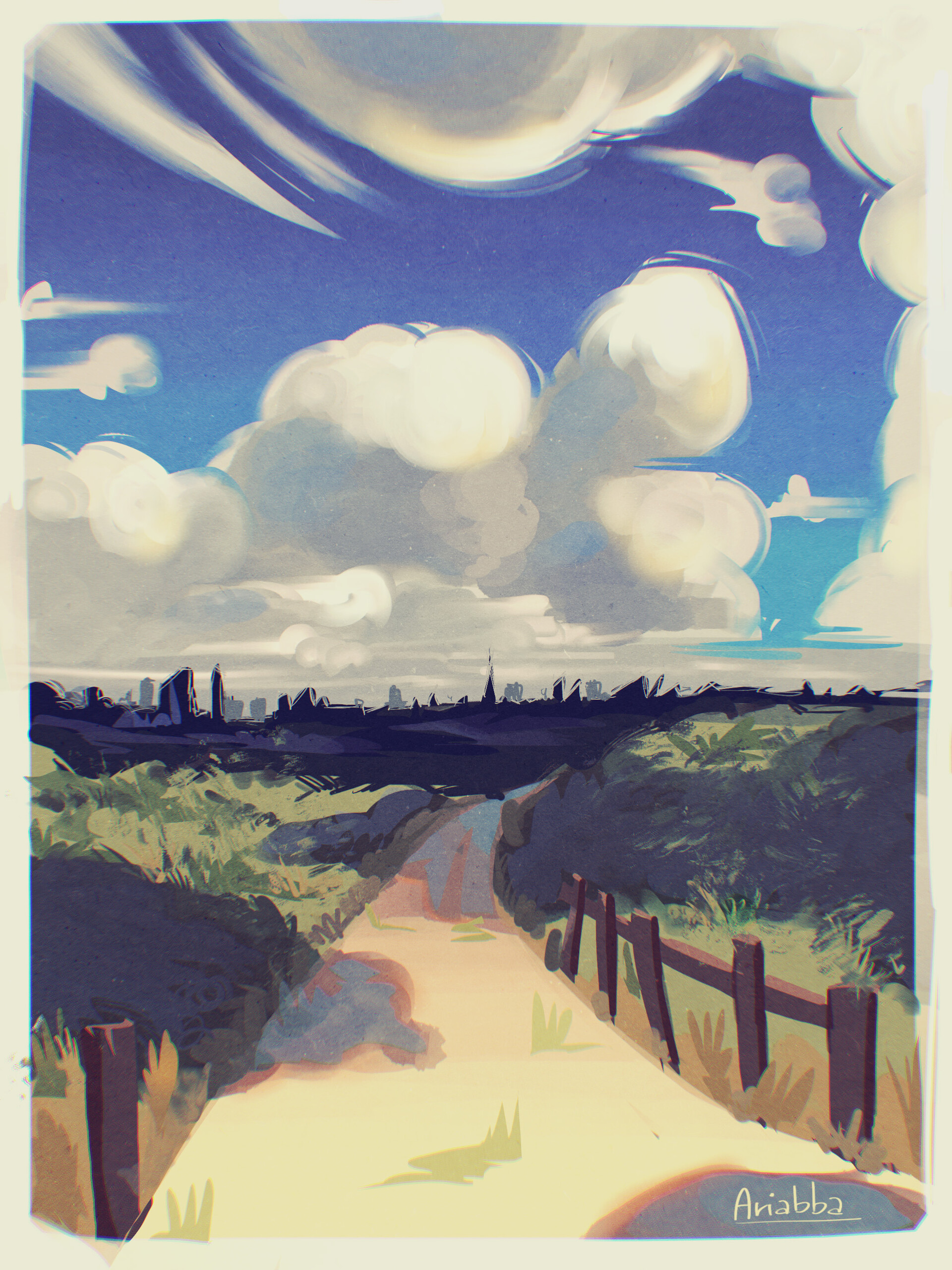 ArtStation - Daily landscape exercise