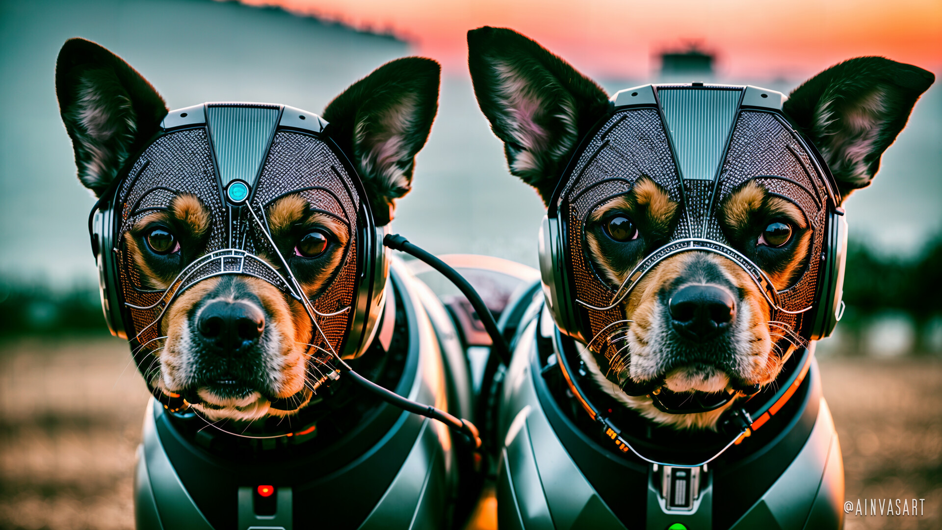 ArtStation - Robot dogs