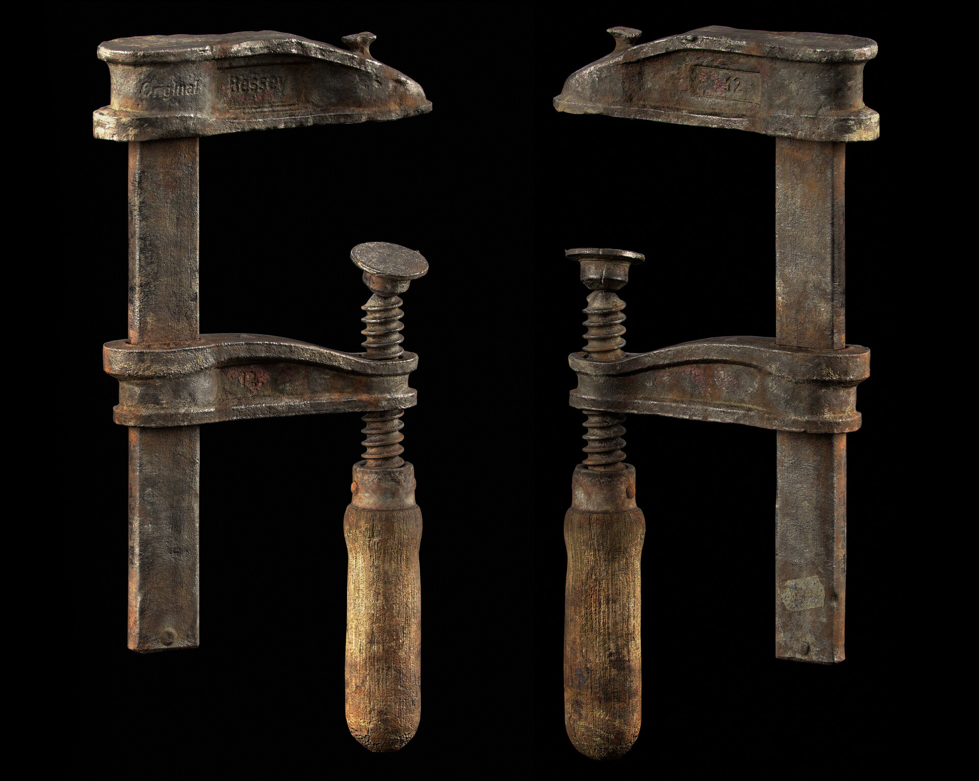 ArtStation - Bessey Bar Clamp - Game Ready