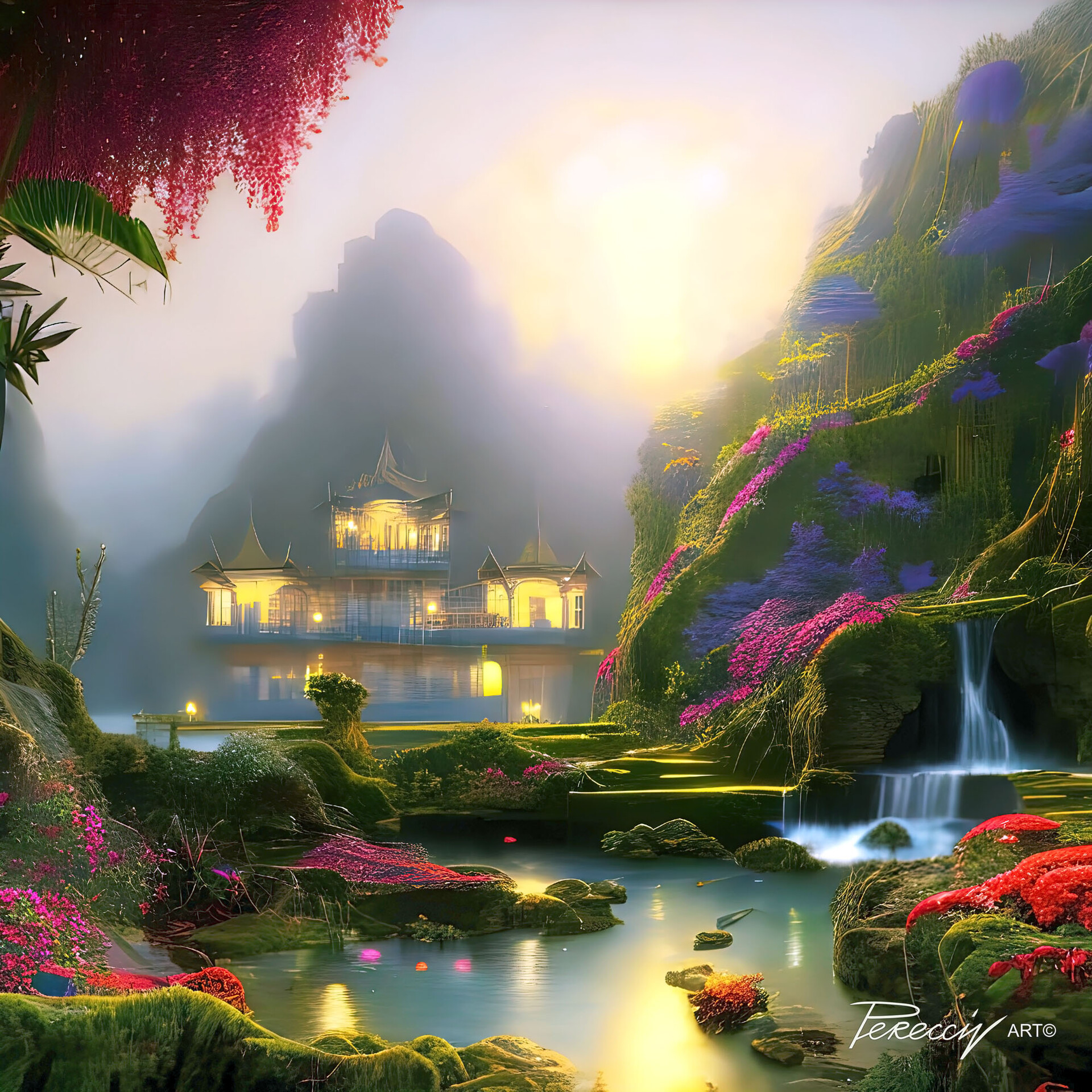 ArtStation - Walking in Paradise - 202302151.