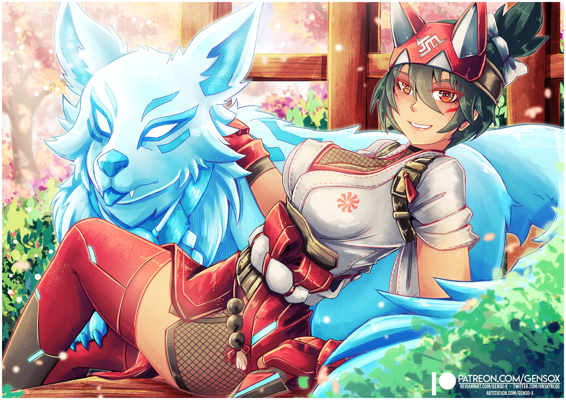 ArtStation - #54 Kiriko Kamori - Patreon Reward February 2023