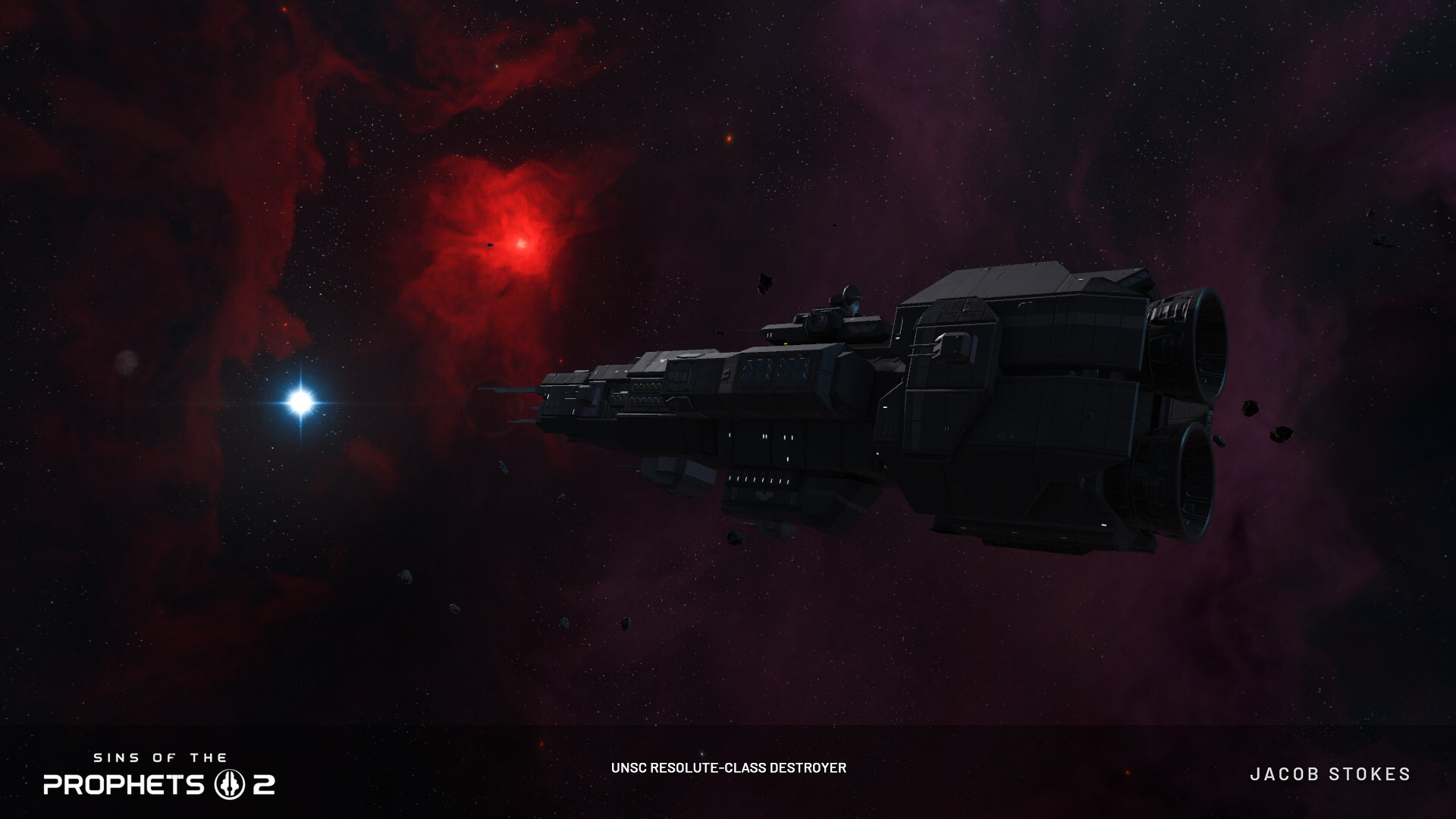 Jacob Stokes - Sins of the Prophets 2 - Resolute-class destroyer