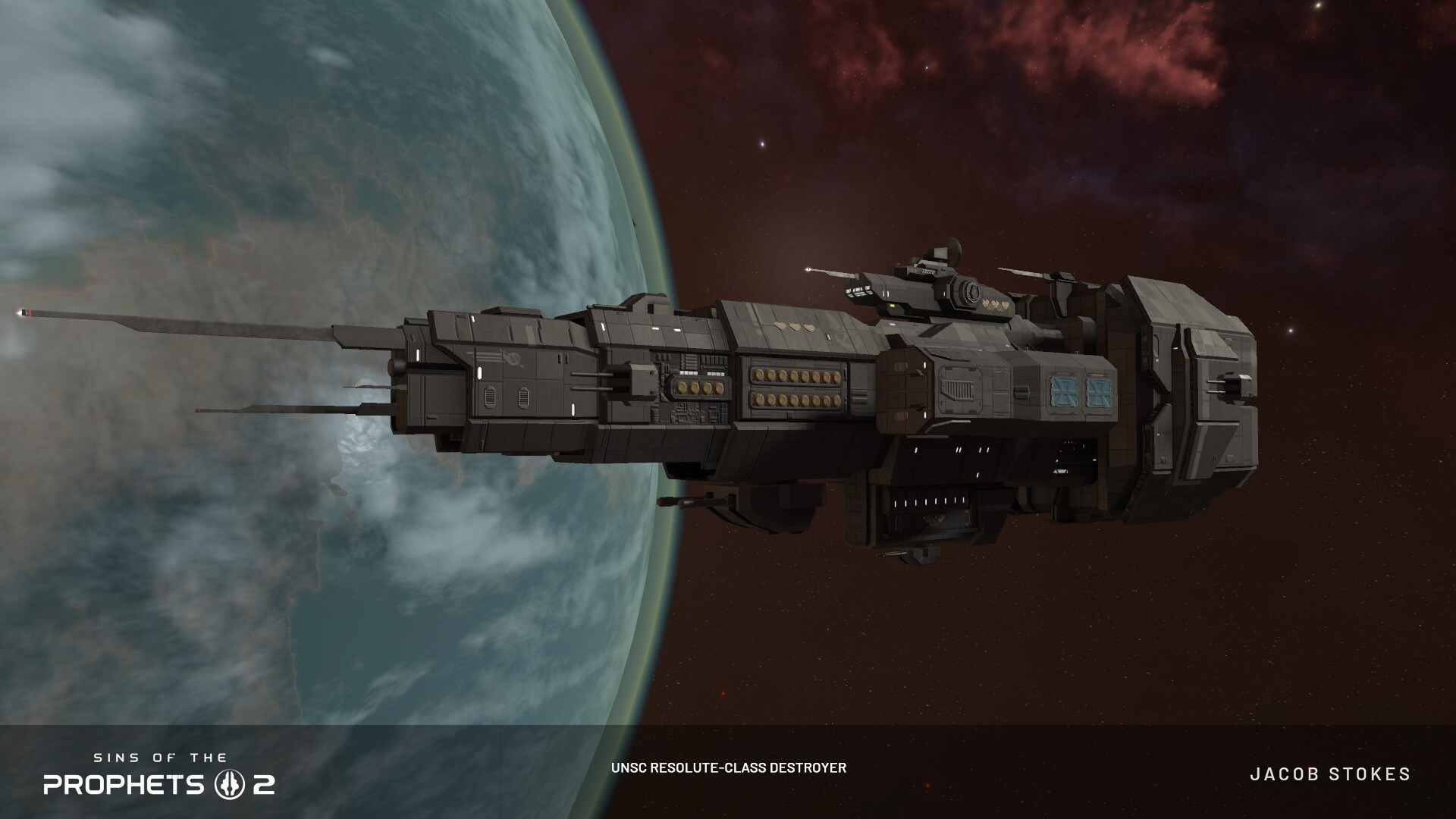 Jacob Stokes - Sins of the Prophets 2 - Resolute-class destroyer