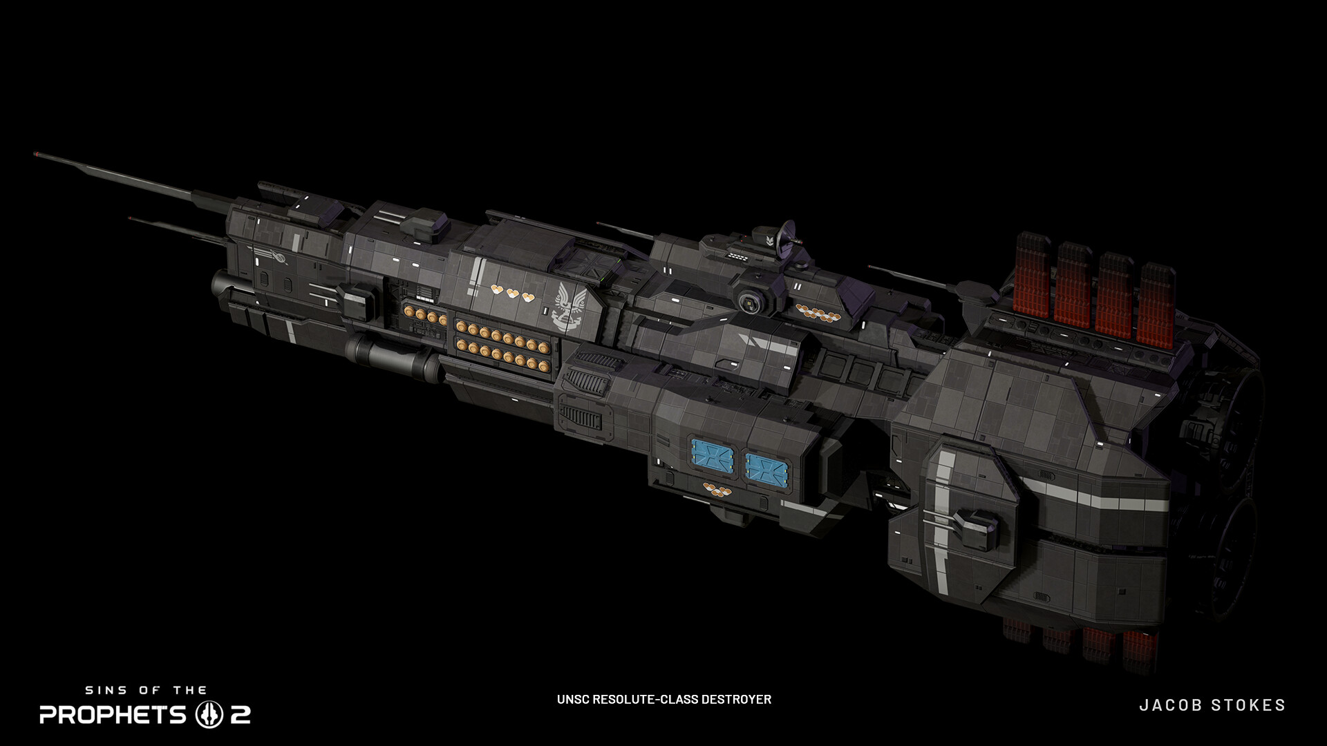 Jacob Stokes - Sins of the Prophets 2 - Resolute-class destroyer