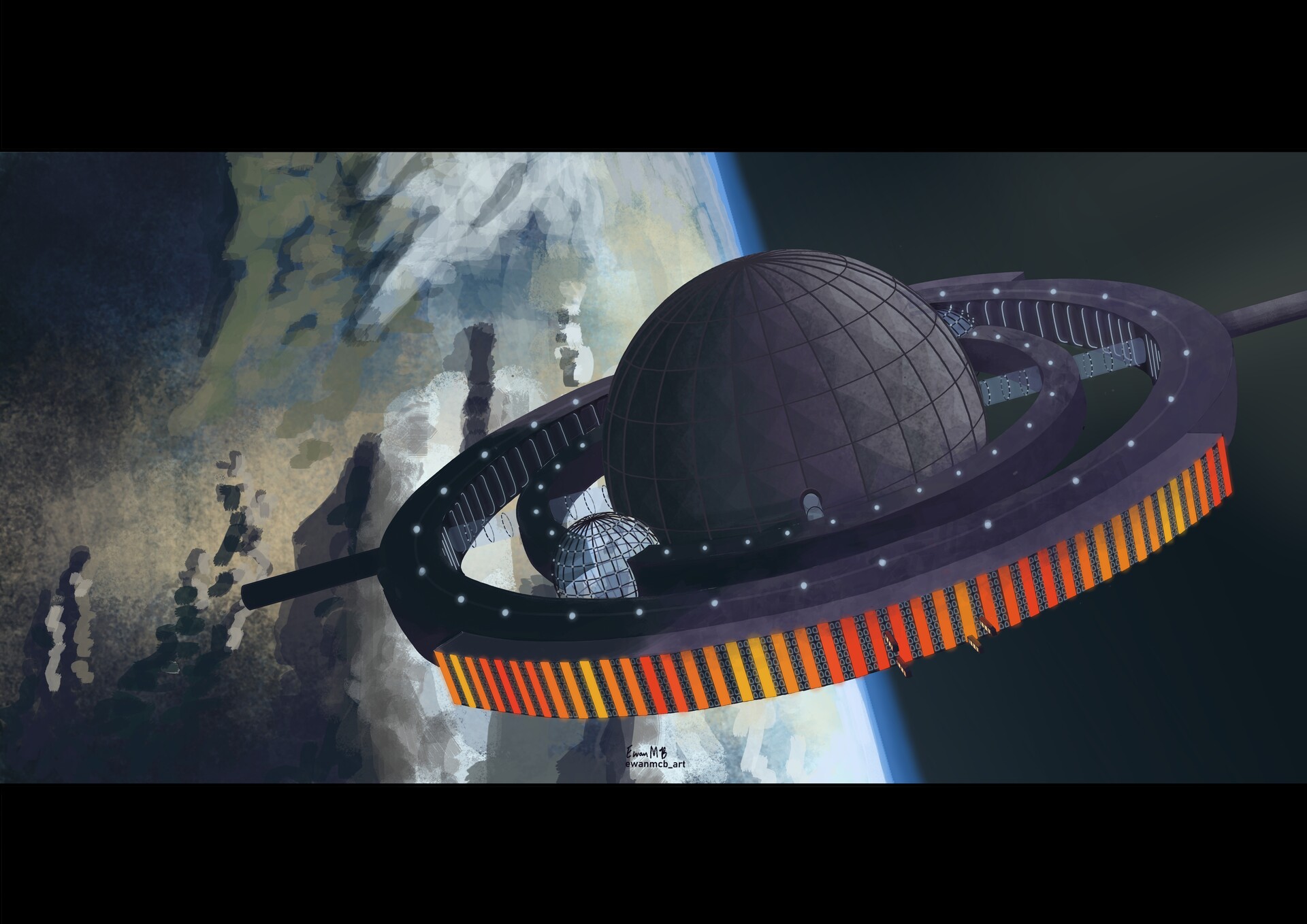 ArtStation - Space Stadium