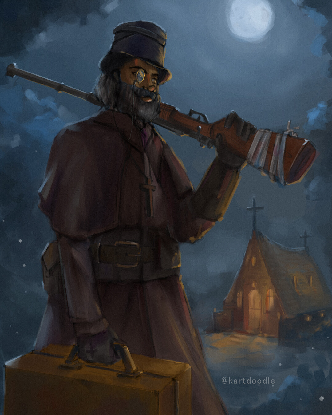 ArtStation - Vampire Hunter