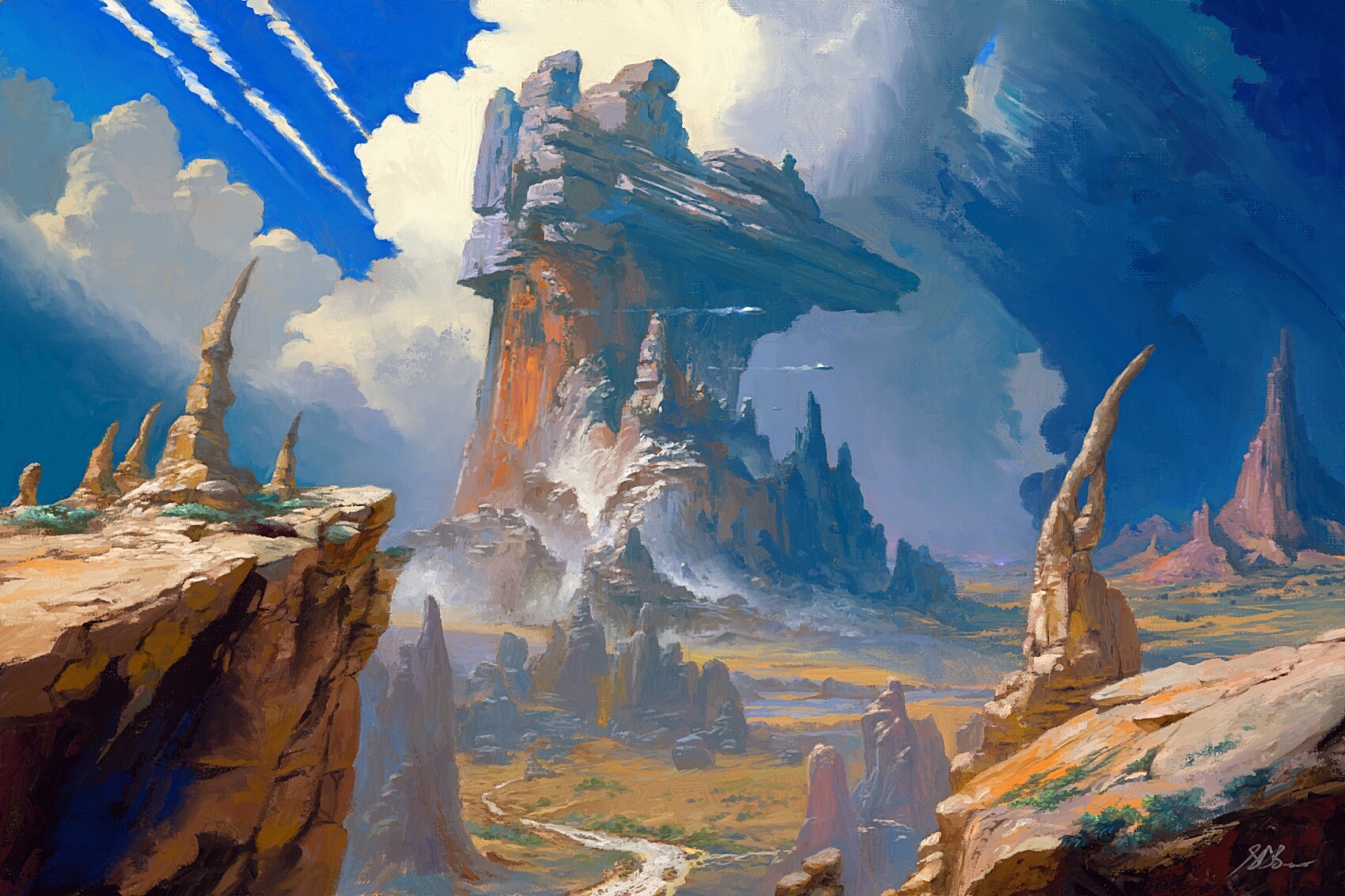 Simon Dominic Brewer - Sci fi environments