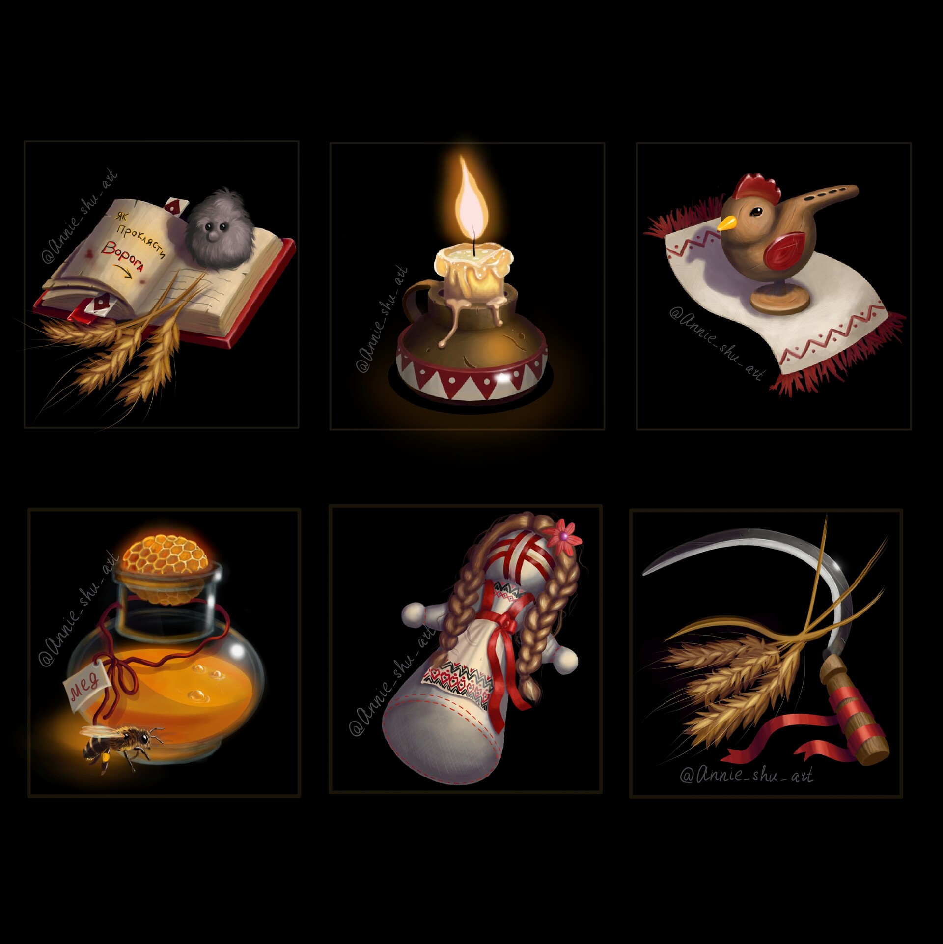 ArtStation - Ethnic game icons