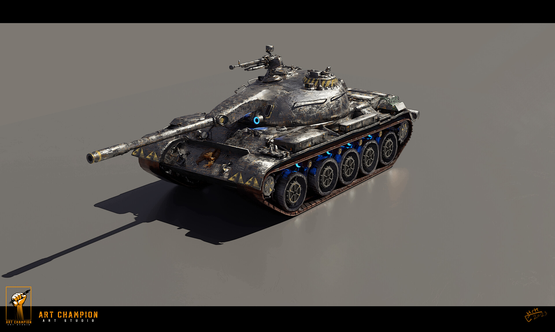 ArtStation - tank t56 gladiator type