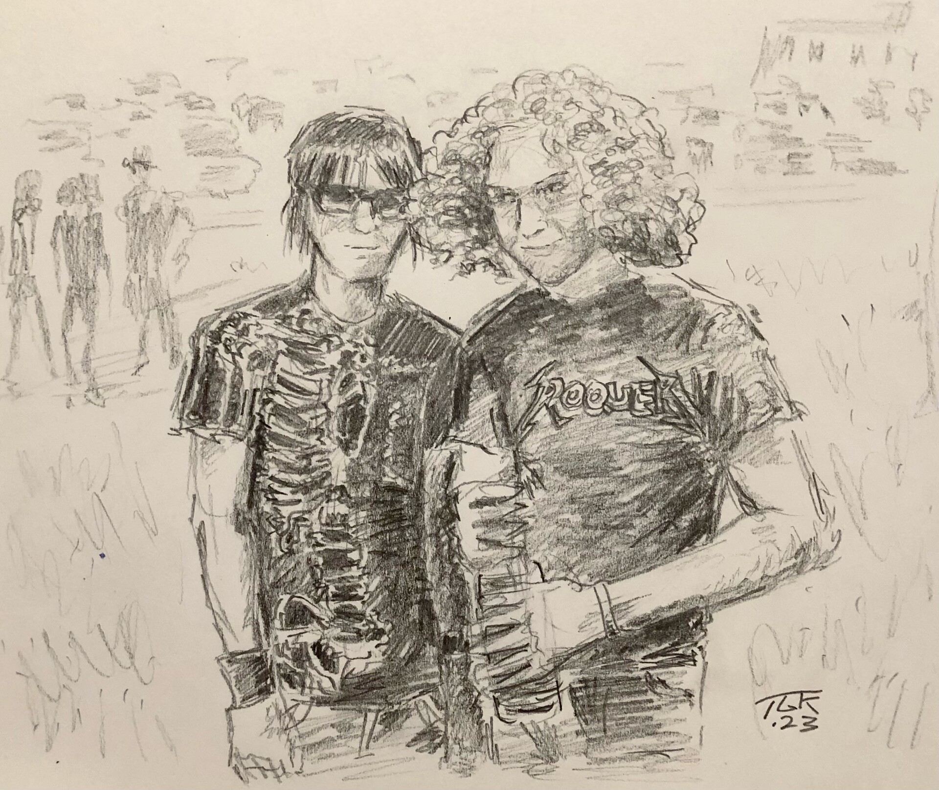 ArtStation - Mikey and Ray (MCR)