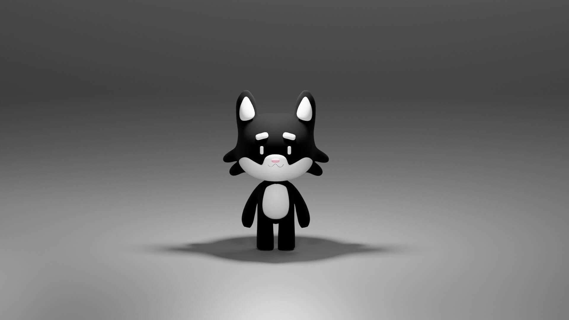 ArtStation - Cat in 3d.