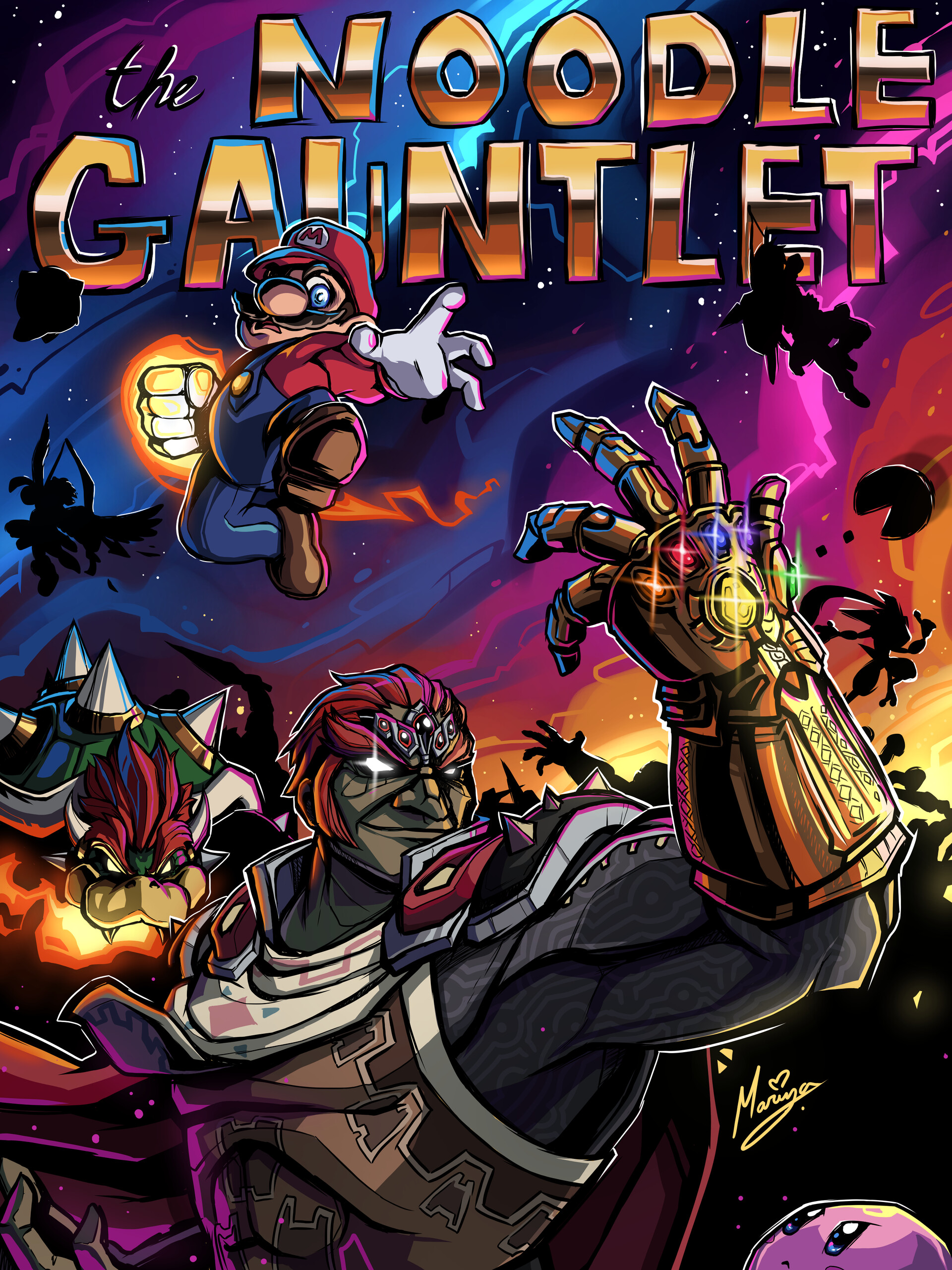 ArtStation - The NOODLE GAUNTLET