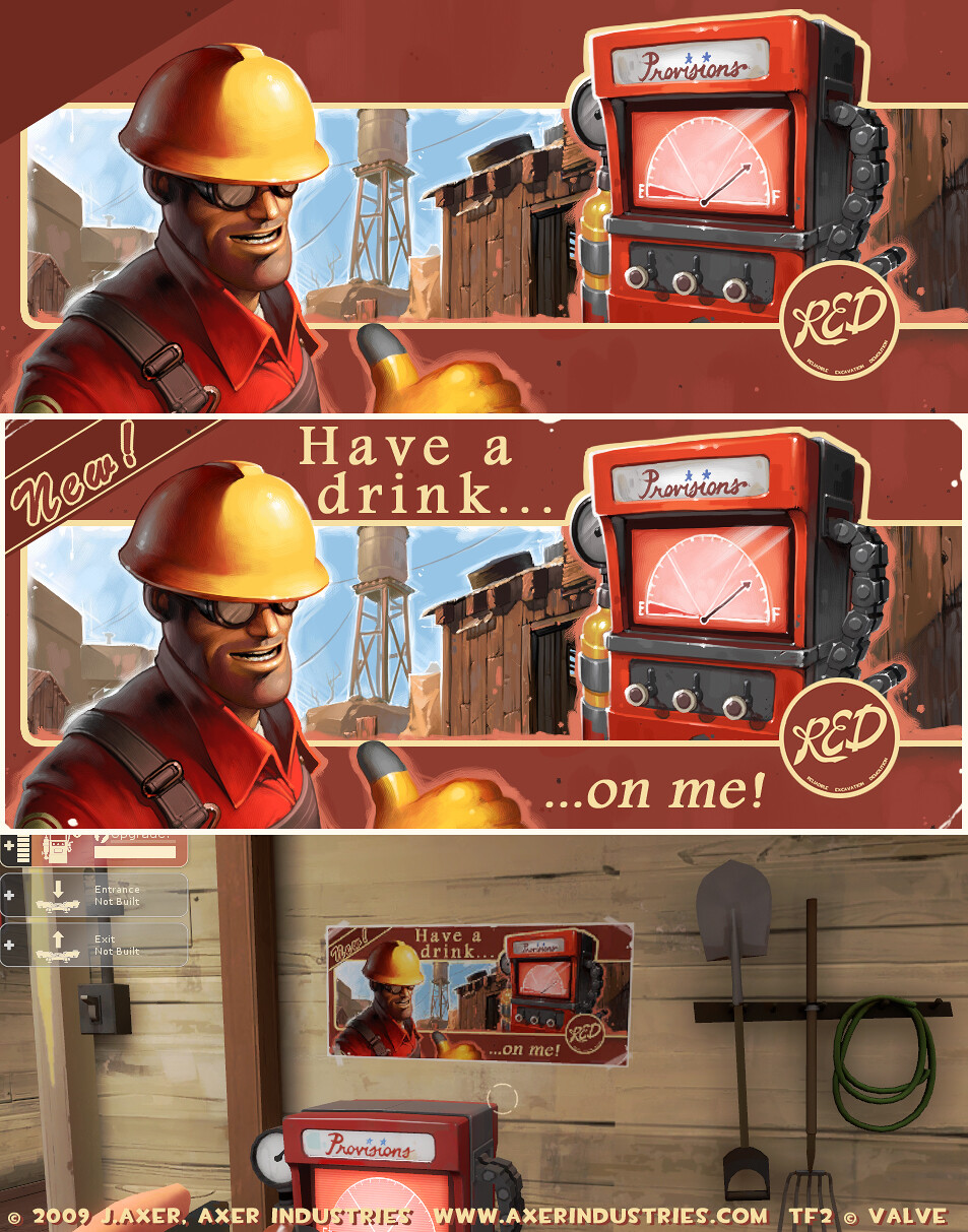 ArtStation - TF2 - Engineer Propaganda