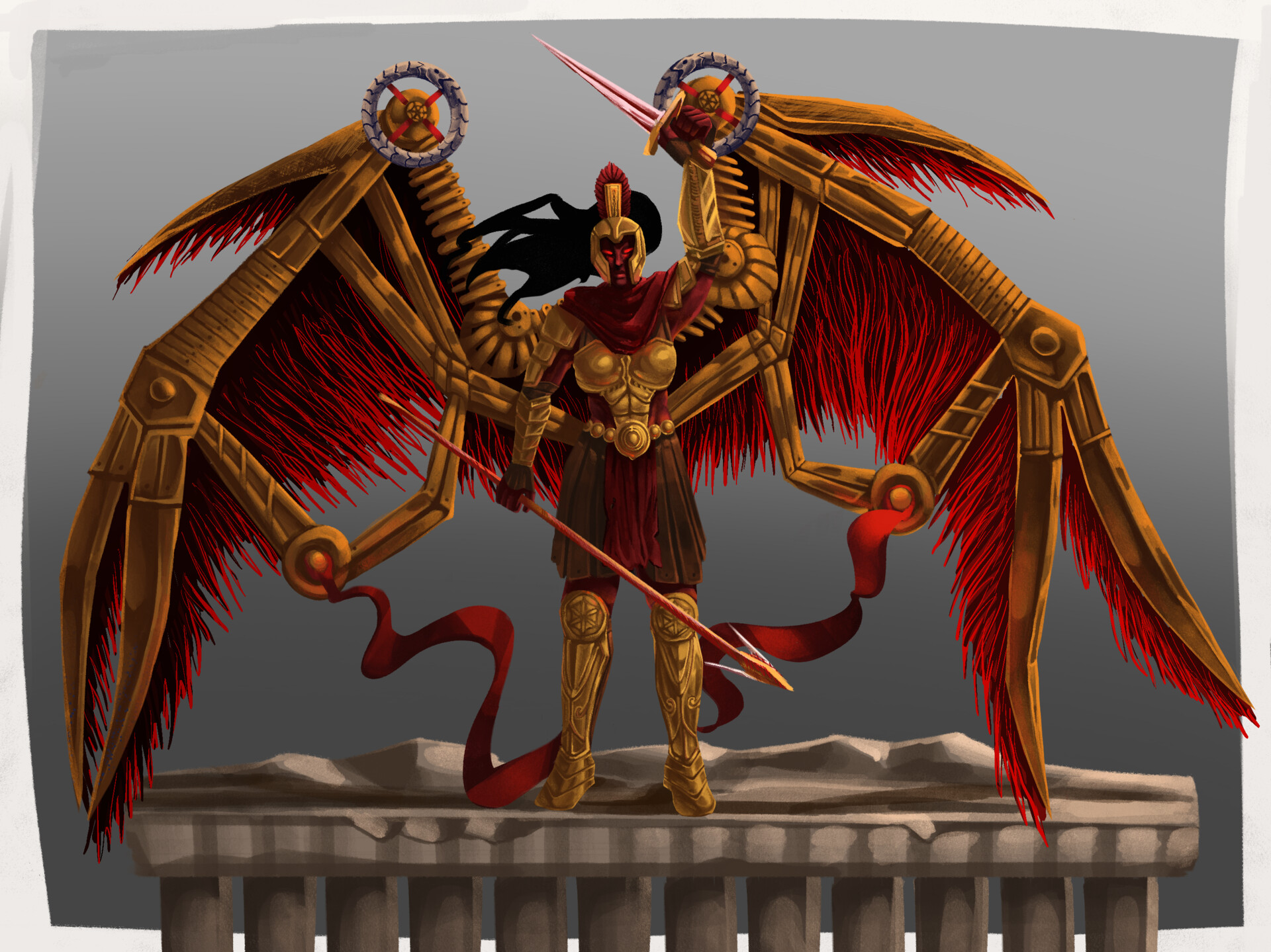 ArtStation - Queen Aphrodite [Aphrodite] Concept Design