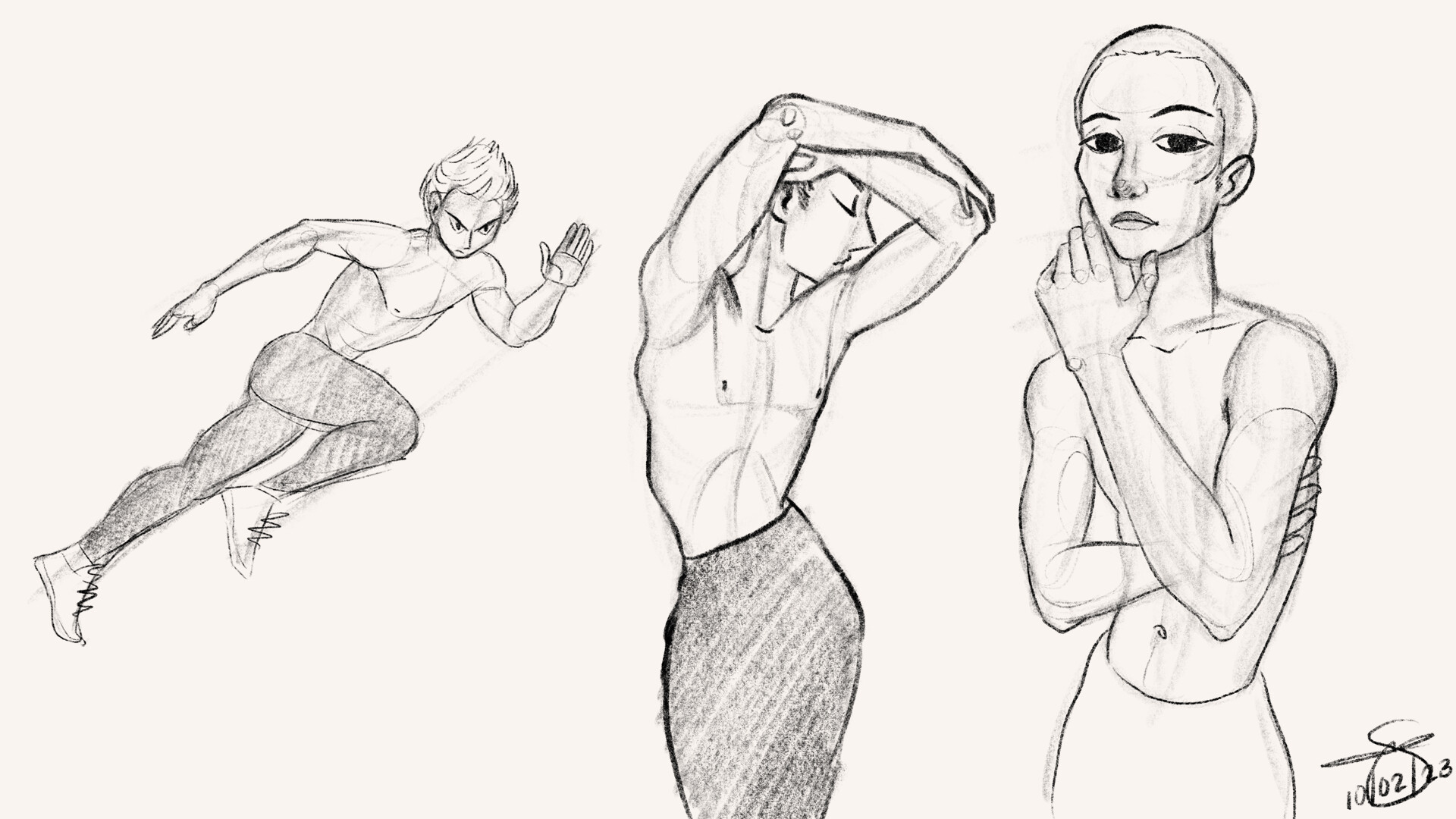 ArtStation - Life Drawing: Men VII