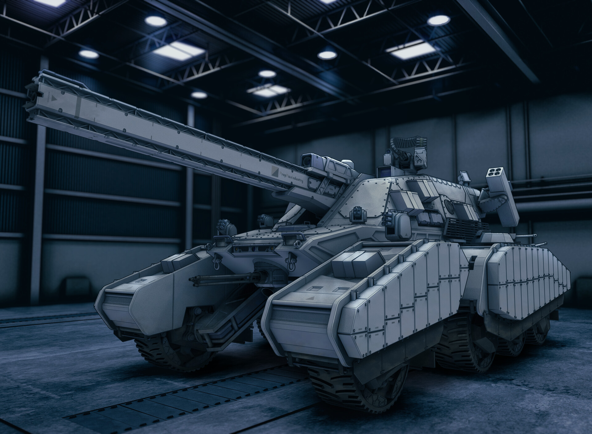 Wing fox - 兵器のデザインからモデル制作