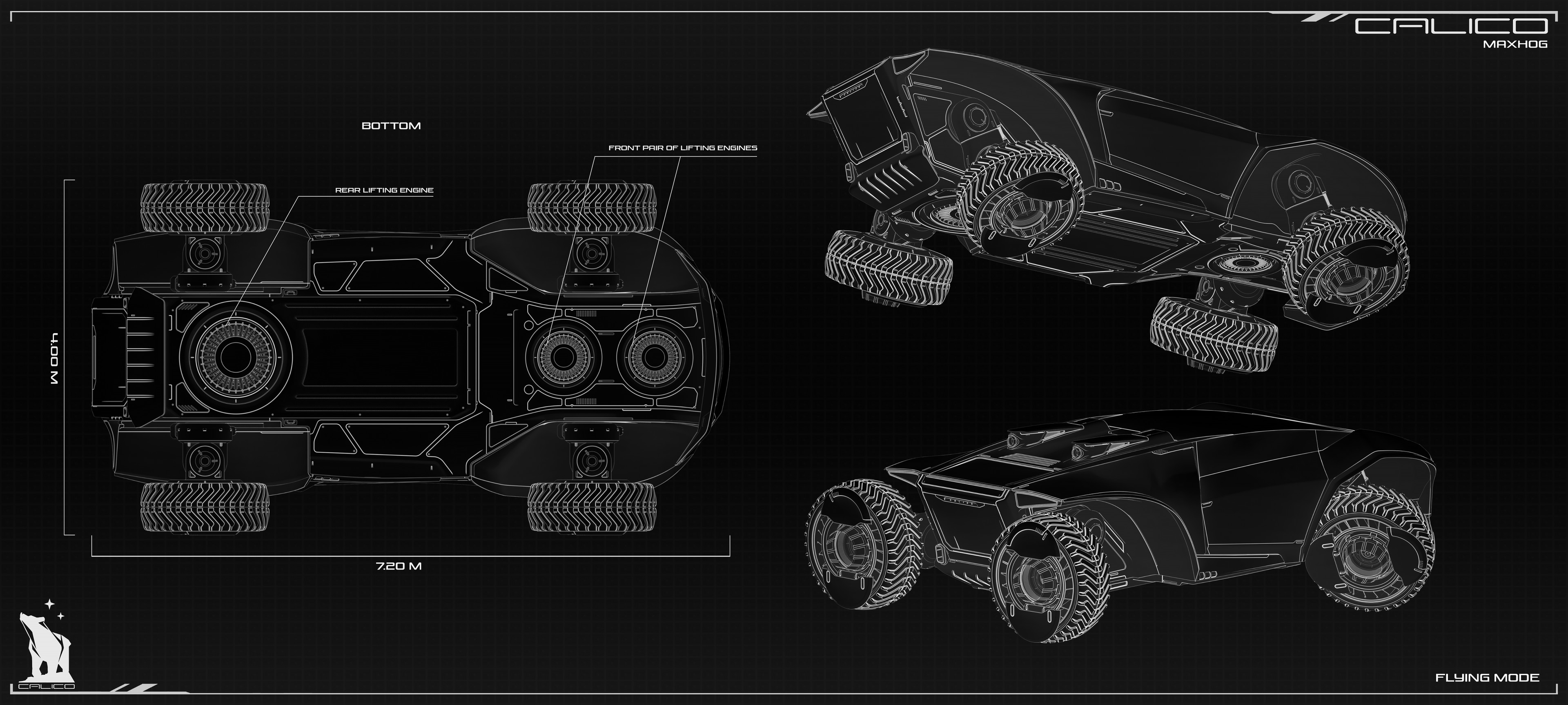 Max Marharit - 3D Concept Designer - STAR ATLAS - Calico Maxhog