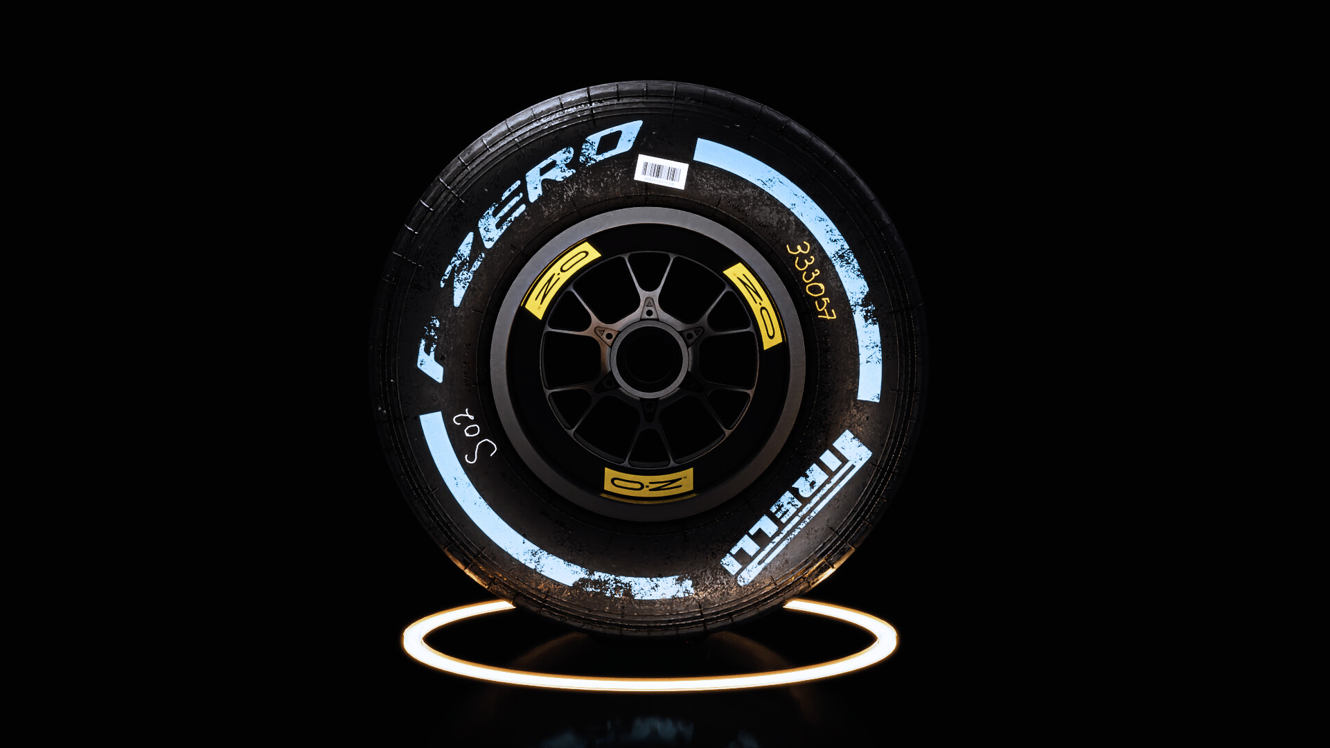 ArtStation - F1 Wheels Concept Model